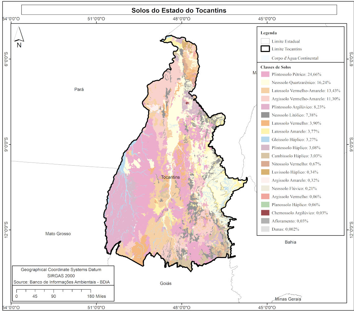 Manejo agrícola dos Plintossolos Pétricos do estado do Tocantins ...